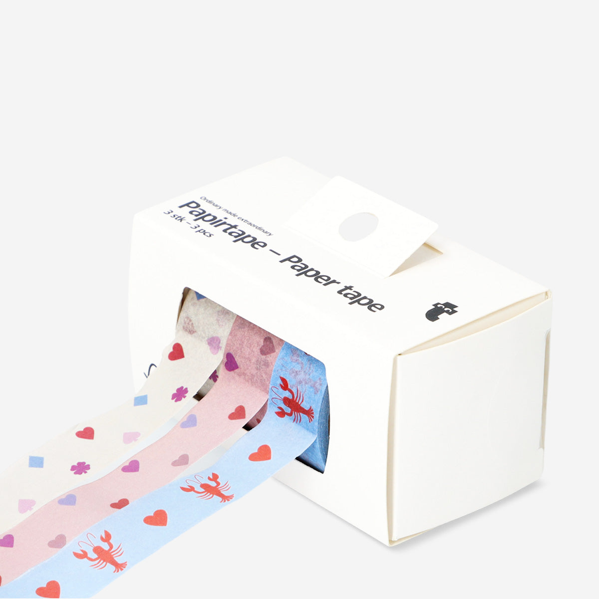 3Pk Paper Tape Valentines – Flying Tiger Copenhagen