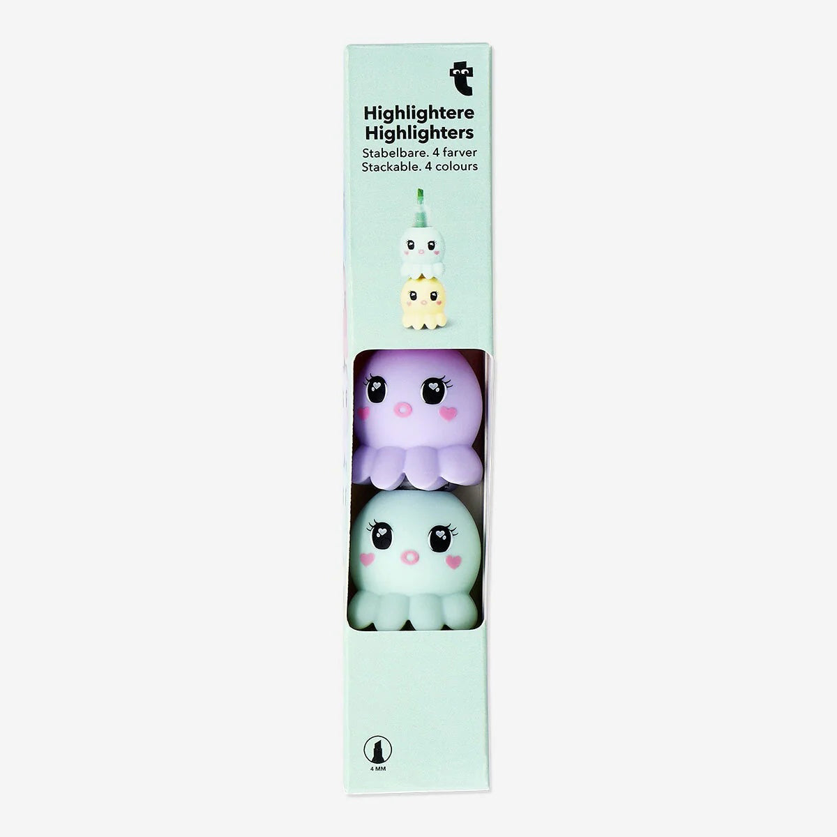 Highlighters Stackable 5 Pcs – Flying Tiger Copenhagen