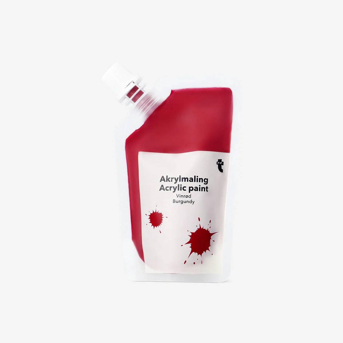 Paint Pouch Acrylic Burgundy 80 Ml – Flying Tiger Copenhagen