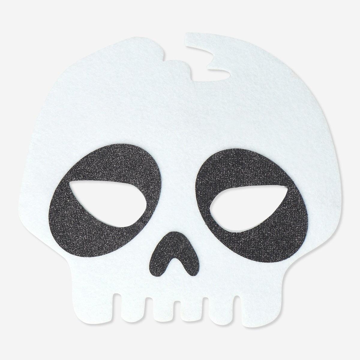 Mask Skeleton Felt Kids Onesize – Flying Tiger Copenhagen