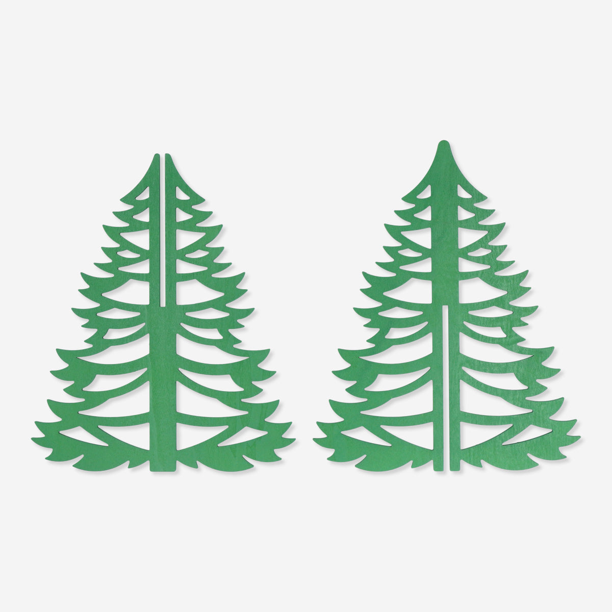Assembly Christmas Tree 2 Pcs Green – Flying Tiger Copenhagen