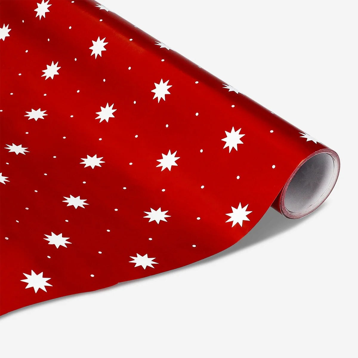 Wrapping Paper Red Star Print 400X70Cm – Flying Tiger Copenhagen