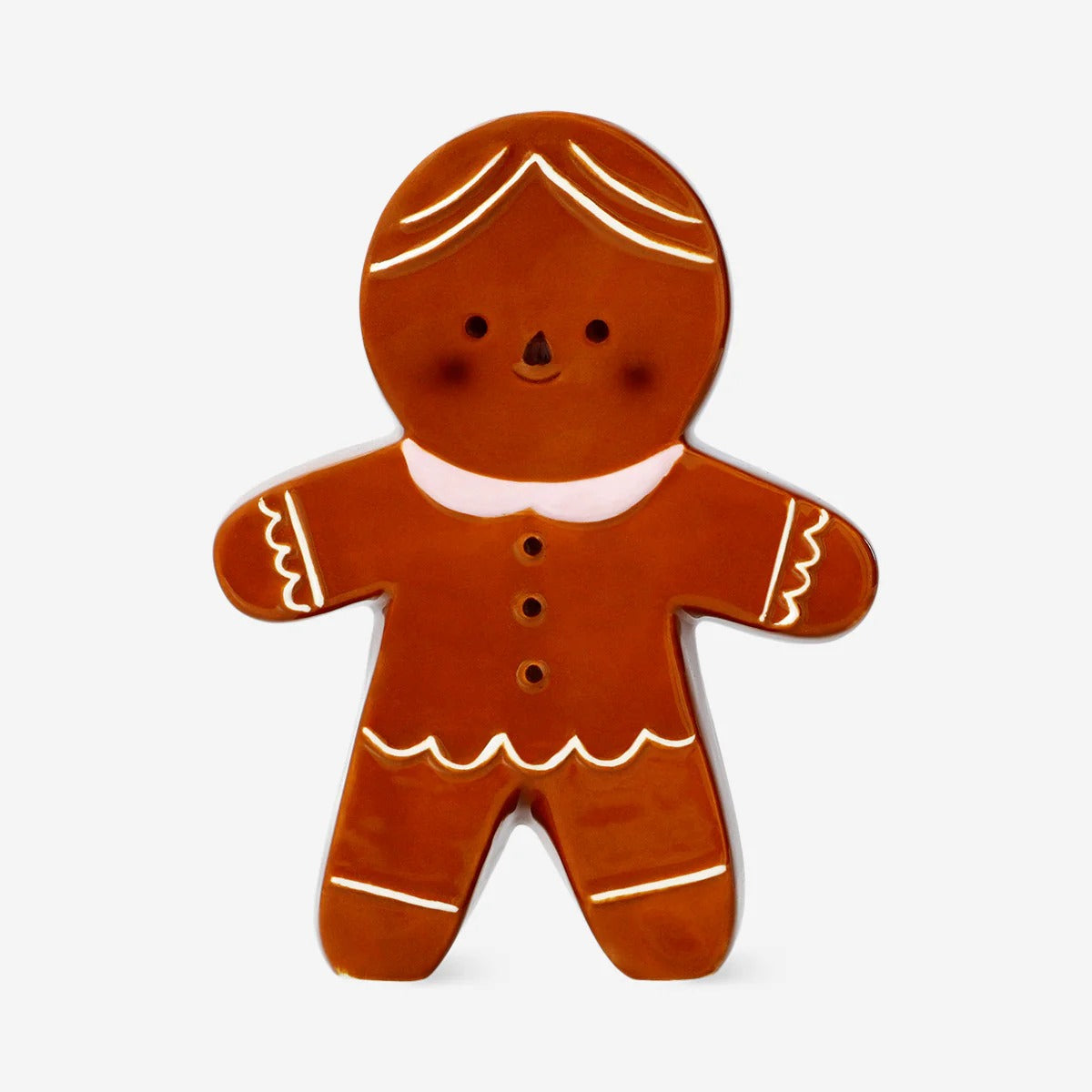 Vase Gingerbread Man Porcelain – Flying Tiger Copenhagen