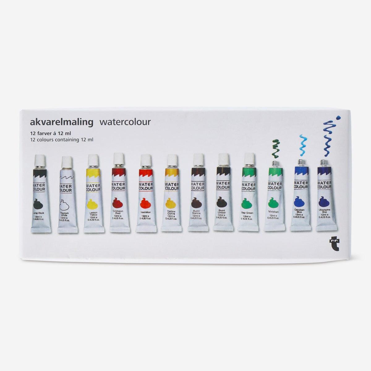 Water Color 12 Pcs I Box – Flying Tiger Copenhagen