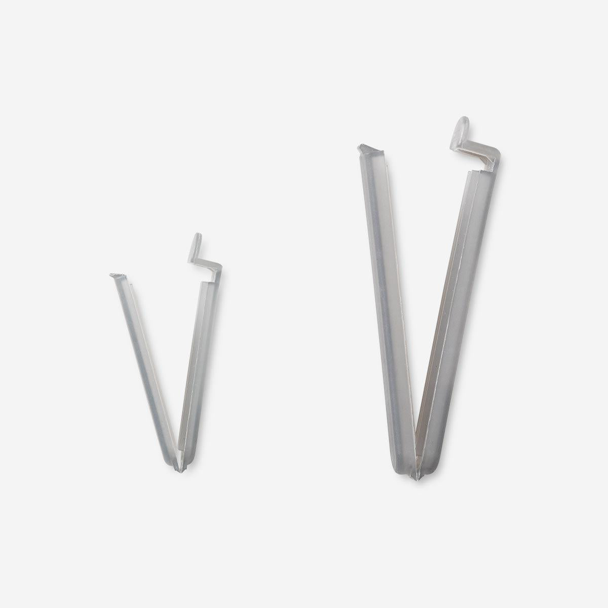 Clips For Bag 10 Pcs 2 Sizes Grey – Flying Tiger Copenhagen