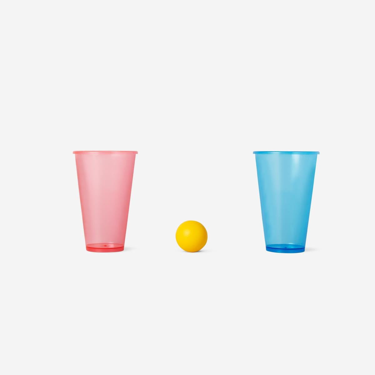 Game Beer Pong 12 Cups 2 Balls Reusable – Flying Tiger Copenhagen