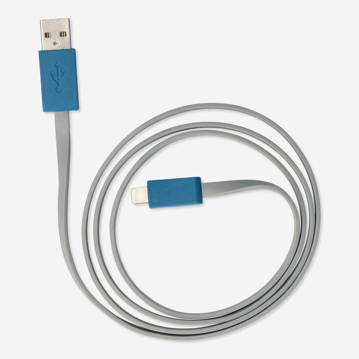 Chargingcable 100Cm Lightning Petrl/Grey – Flying Tiger Copenhagen