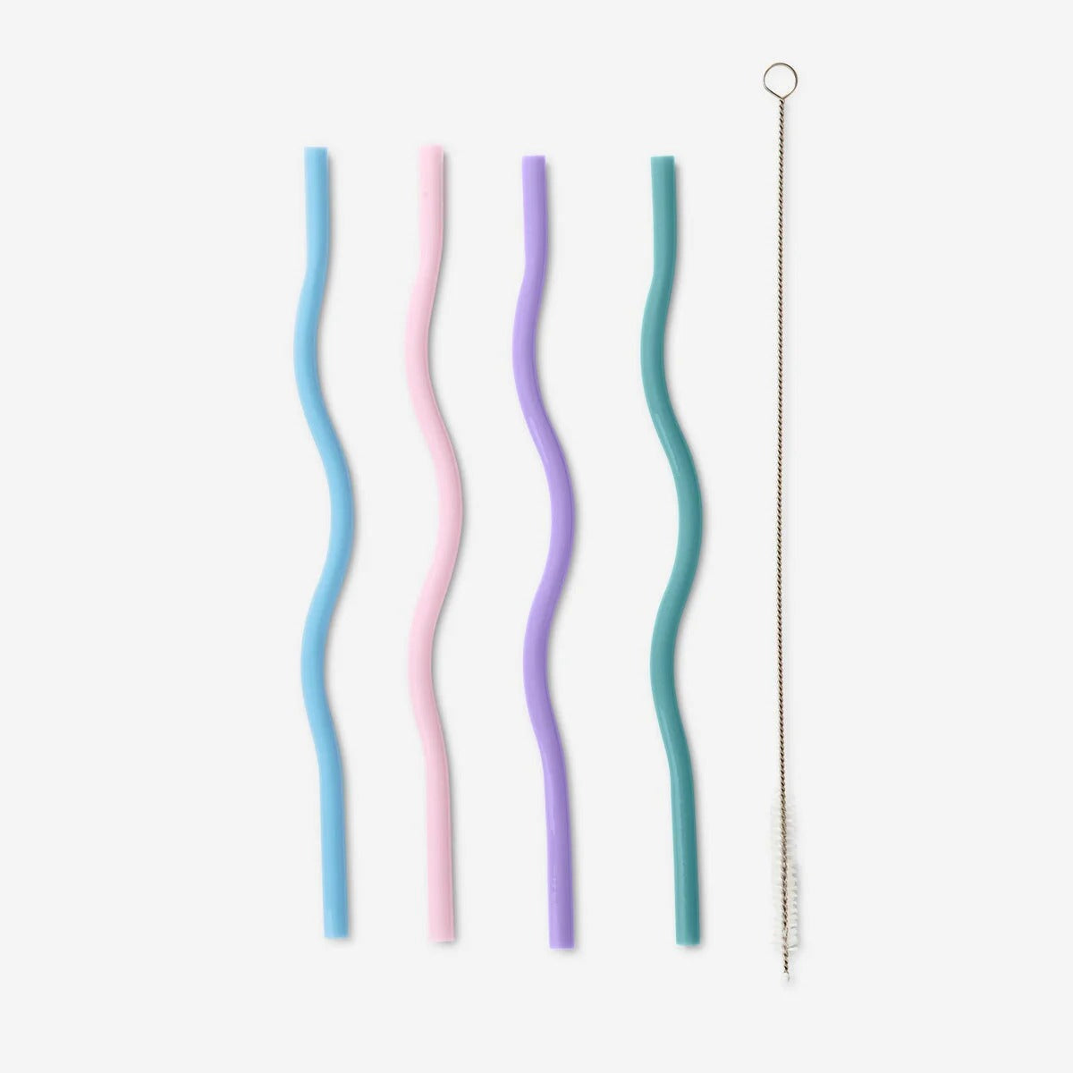 Reusable Straws Swirl Solid Colors 12 Pc – Flying Tiger Copenhagen