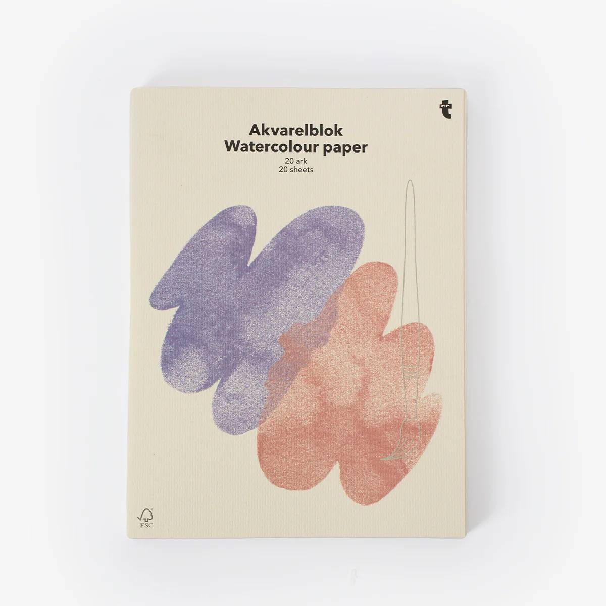Pad For Akvarel Painting 18X24 – Flying Tiger Copenhagen